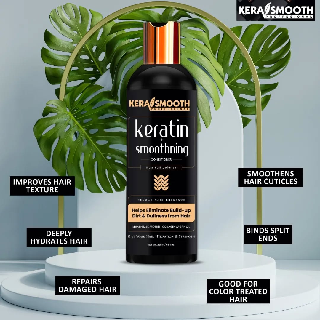 Kerasmooth Professional Keratin + Smoothing Conditioner - 250ml