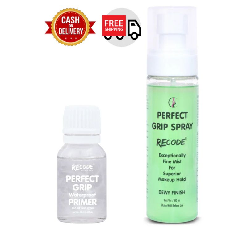 Recode Perfect Grip Primer (12 ML) & Grip Fixer (100 ML) Combo
