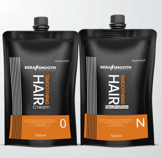 Kerasmooth Hair Smoothing Cream - CREAM (O) & NEUTRALIZER (N)