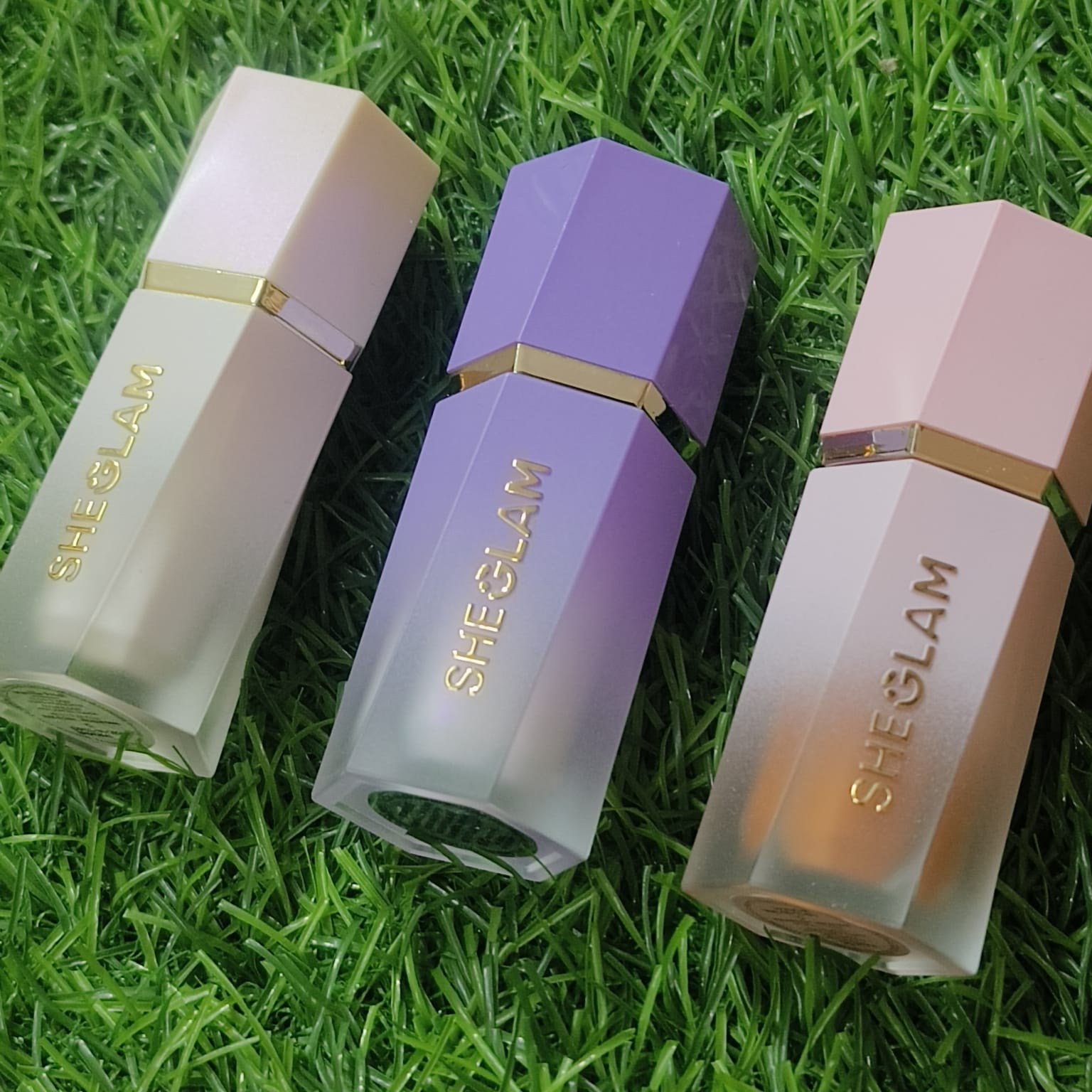 Sheglam combo of 2 liquid highlighter and get free ( 1 sheglam liquid